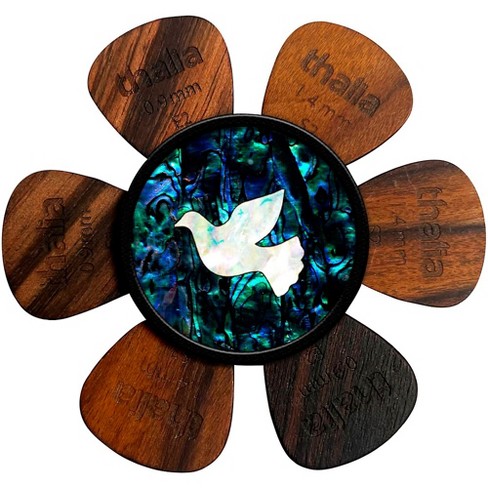 Thalia Pick Puck Pick Holder Blue Abalone With White Dove : Target