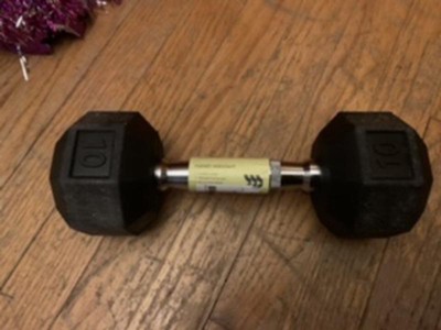 Hex Dumbbell 40lbs Black - All In Motion™ : Target