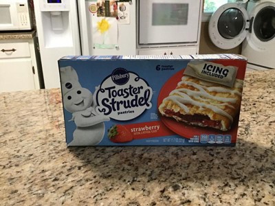 Pillsbury Strawberry Frozen Toaster Strudel - 6ct/11.5oz : Target