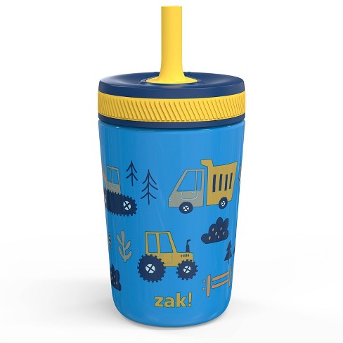 Zak Designs 12 Fl Oz Stainless Steel Vacuum Insulated Kelso Straw ...