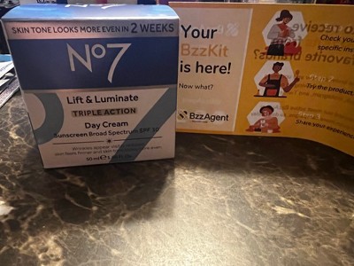 No7 Lift & Luminate Triple Action Day Cream With Spf 30 - 1.69 Fl Oz ...