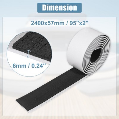 Unique Bargains Non-slip Self-adhesive Eva Boat Yacht Car Decking Sheet ...