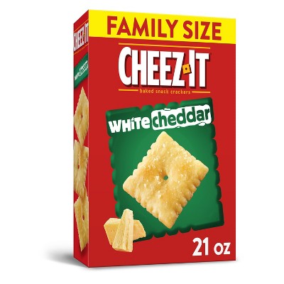 Cheez-it White Cheddar Baked Snack Crackers - 21oz : Target