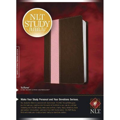 Study Bible-nlt - (leather Bound) : Target