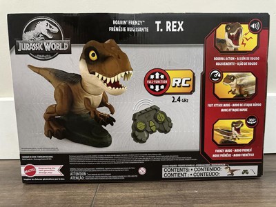Jurassic World Roarin' Frenzy T. Rex Rc Vehicle : Target