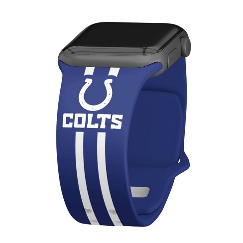 Nfl Indianapolis Colts Wordmark Hd Apple Watch Band - 42/44/45/49mm ...
