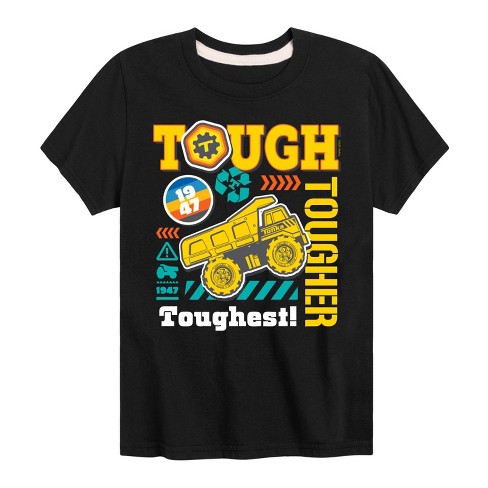 Tonka Tough Tougher Toughest Short Sleeve Graphic T-shirt - Black - 4t ...