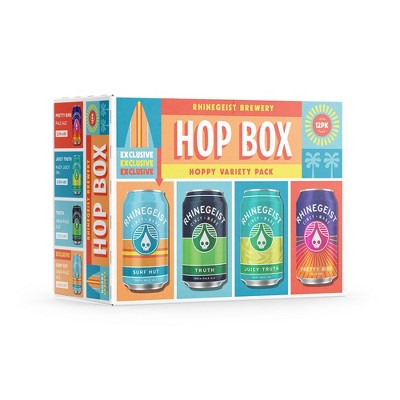 Rhinegeist Hop Box Ipa Beer - 12pk/12 Fl Oz Cans : Target
