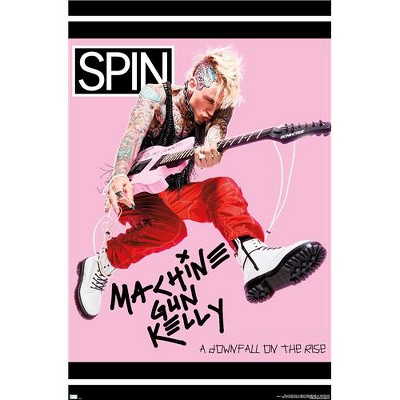 Trends International Spin Magazine - Machine Gun Kelly 20 Magnetic ...