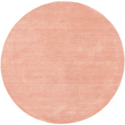Himalaya Him311 Hand Loomed Area Rug - Light Pink - 6' Round - Safavieh ...