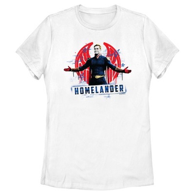 Women's The Boys Homelander Graffiti Art T-shirt : Target