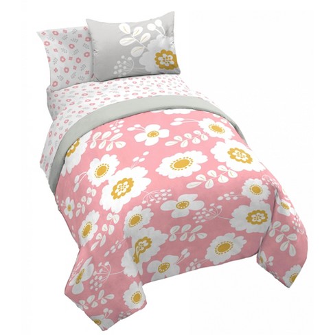 Saturday Park Cutout Floral 100% Organic Cotton Bed Set : Target