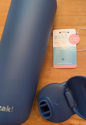 Zak Designs 24 Fl Oz Stainless Steel Chug Water Bottle Navy Blue ...