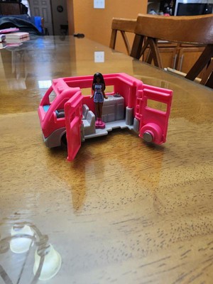 Barbie Mini Barbieland Doll & Vehicle Set With 1.5" Doll & Dreamcamper ...
