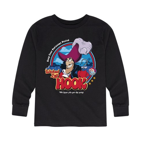 Disney Peter Pan Long Sleeve Graphic T-shirt - Black - 2t : Target