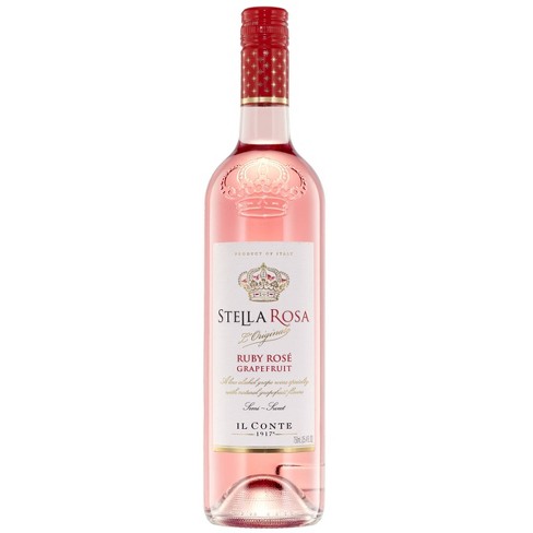Stella Rosa Ruby Rose Grapefruit Wine - 750ml Bottle : Target