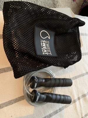 Sports Research Sweet Sweat Adjustable Length Cable Jump Rope : Target