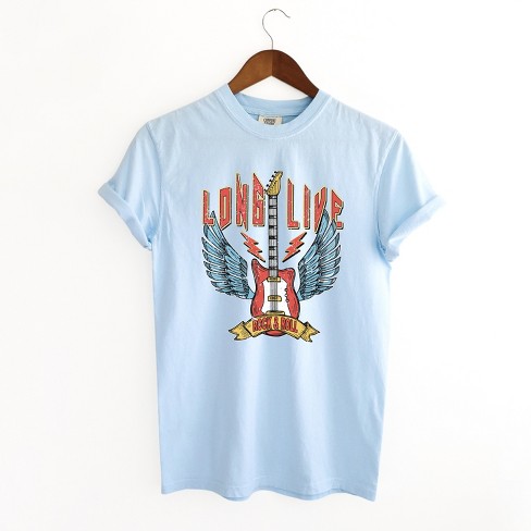 Simply Sage Market Women's Long Live Rock And Roll Colorful Short ...