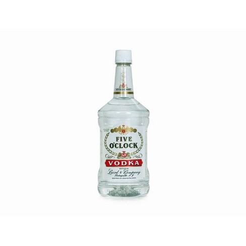 Five O Clock Vodka - 1.75l Plastic Bottle : Target