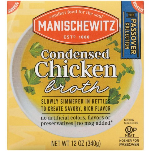 Manischewitz Broth Chicken Condensed - Case Of 12 - 12 Fo : Target