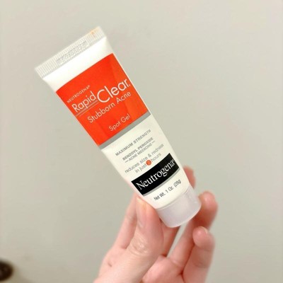 Neutrogena Rapid Clear Stubborn Acne Spot Treatment Gel with Maximum ...