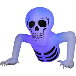 Gemmy Airblown Inflatable Minion Stuart In Devil Costume, 3.5 Ft Tall ...