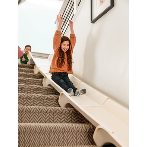Stairslide Original Stair Mounted Kids Indoor Home Staircase Slide ...