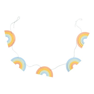 Rainbow Felt Garland - Spritz™ : Target