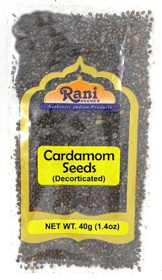 Cardamom (elachi) Decorticated Seeds - 1.4oz (40g) - Rani Brand ...
