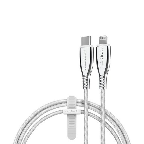 Naztech Titanium Usb-c To Mfi Lightning Braided Fast Charge Cable | 6 ...