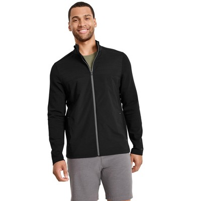 Jockey Men's Everactive Mixed Media Jacket S Black : Target