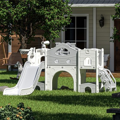 Infurnic Baby Activity Gyms Multi Functional Kids Slide, Colorful and ...