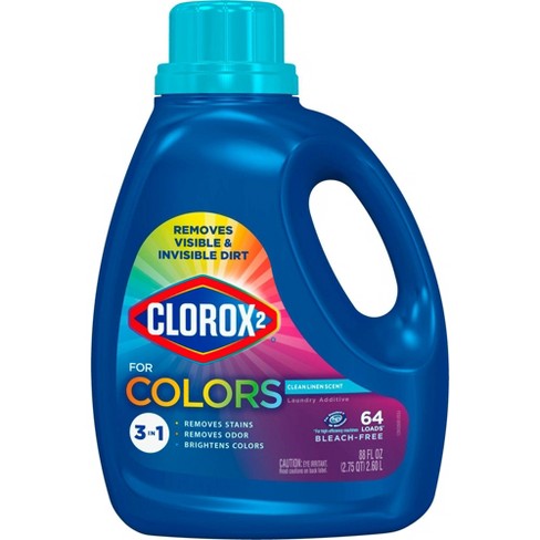 Clorox 2 For Colors - Stain Remover And Color Brightener - Clean Linen ...