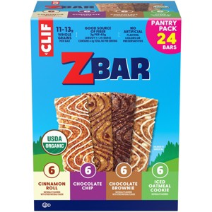 Zbar Cinnamon Roll, Chocolate Chip, Chocolate Brownie & Iced Oatmeal ...