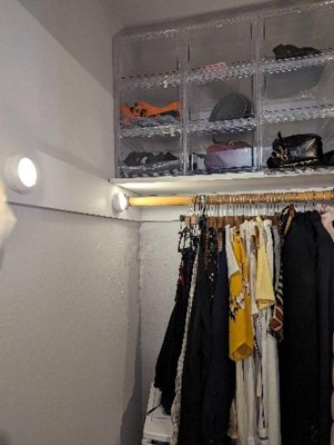 Energizer 3pk Led Puck Cabinet Lights Wireless With Remote White : Target