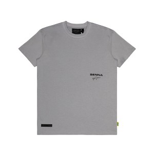 Ayrton Senna F1 Signature T-Shirt (Gray, XL) : Target