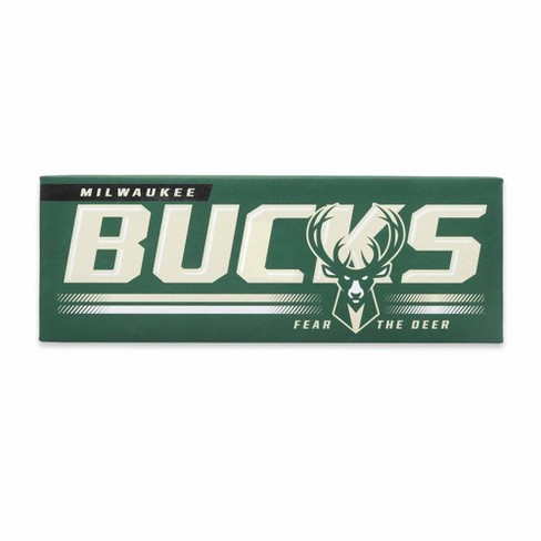 Nba Milwaukee Bucks Tradition Canvas Wall Sign : Target