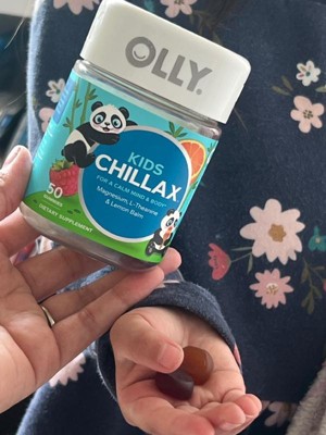 Olly Kids Chillax Supplement Gummies With Magnesium, L-theanine & Lemon ...