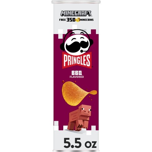 Pringles Snack Stacks Bbq Flavored Potato Crisps Chips - 5.5oz : Target