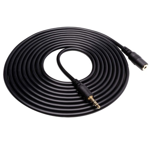 Movo Mc10 3.5mm Trs Female To Male Extension Cable - 10ft : Target