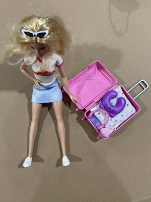 Barbie Doll And Accessories Travel Set With Puppy : Target