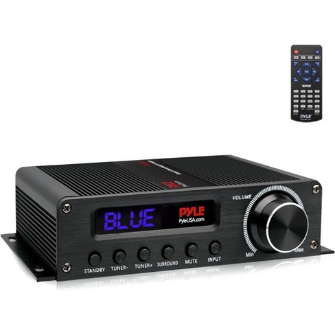 Pyle Wireless Bluetooth Home Audio Amplifier - Black : Target