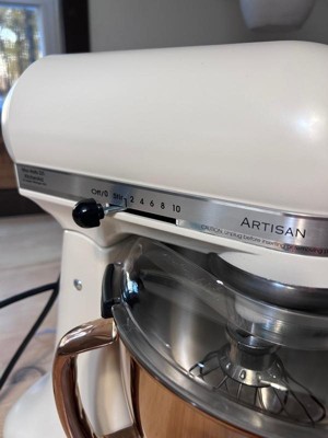 Kitchenaid 5qt 10-speed Stand Mixer With Copper Bowl Fresh Linen ...
