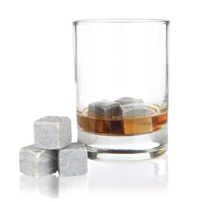 True Glacier Rocks - Whiskey Stones Soapstone Cubes - Cold Rocks For ...