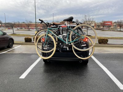 Saris Bones Ex Trunk Bike Rack, Bike Rack For Car And Suv, 2 Bikes : Target