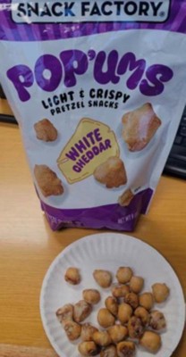 Snack Factory Pop'ums White Cheddar Pretzel Snacks - 9oz : Target