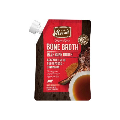 Merrick Bone Broth All Life Stages Dog Food Topper : Target