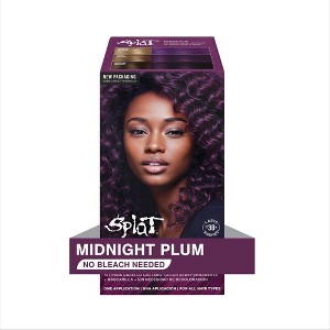 Splat Semi-Permanent Hair Color - Midnight Plum - 6.75 fl oz: Cream ...