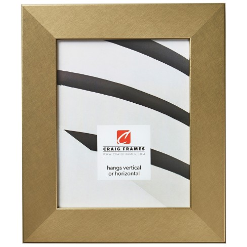 Bauhaus 16x22 Inch Brushed Gold Picture Frame : Target