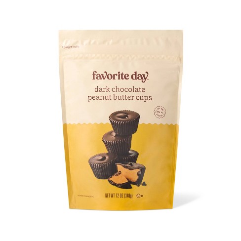 Dark Chocolate Peanut Butter Cups - 12oz - Favorite Day™ : Target